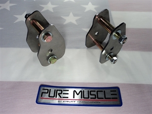 CHEVELLE GTO CUTLASS CAMARO TRAILING ARMS RELOCATION BRACKETS ...